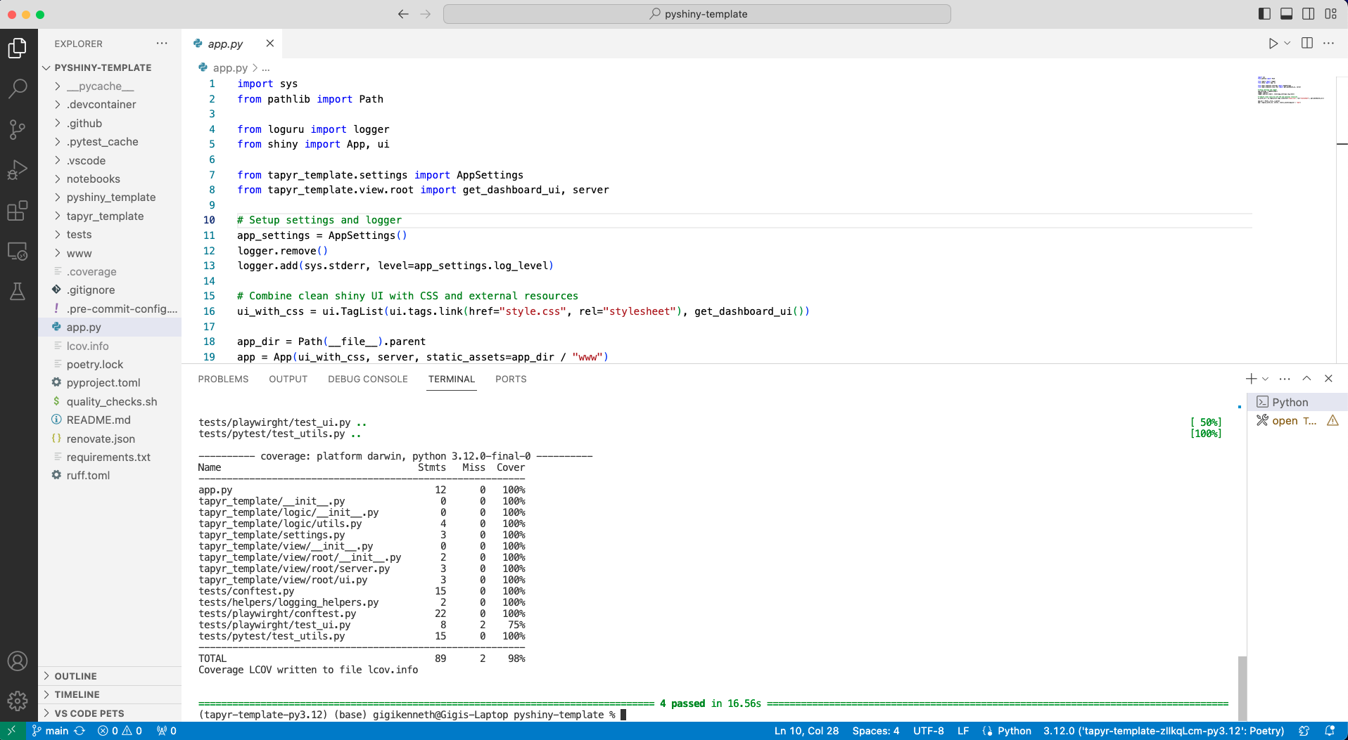 Introducing Tapyr: Create and Deploy Enterprise-Ready PyShiny Dashboards with Ease | R-bloggers